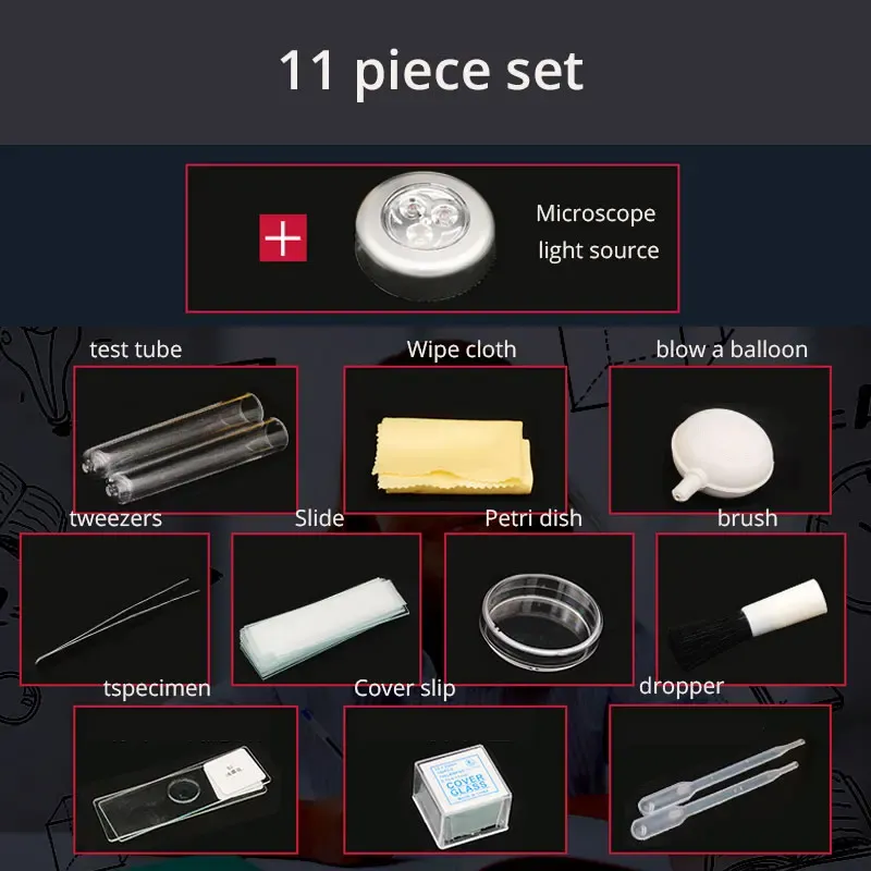 Microscope Wedding Accessories Set For Biological Experiment Testing ...