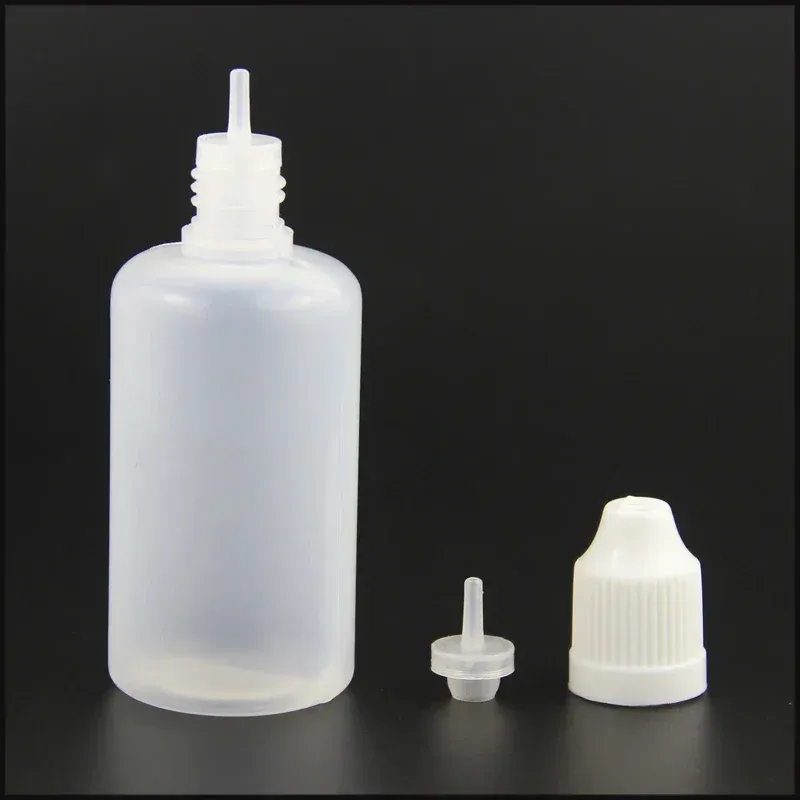 10-Pack Squeezable LDPE Plastic water dropper bottle for Eliquid and ...