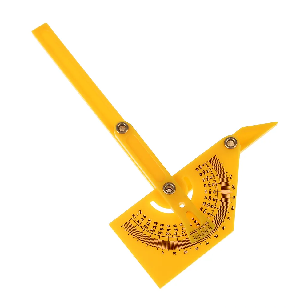 DHgate.com:2024Durable Plastic Angle Ruler Tools - Universal 180° Angle ...