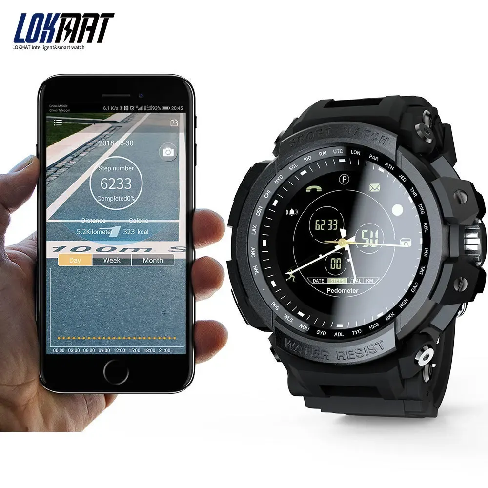 LOKMAT Sport Smartwatch Waterproof Bluetooth Call... From Ddmycrazy ...