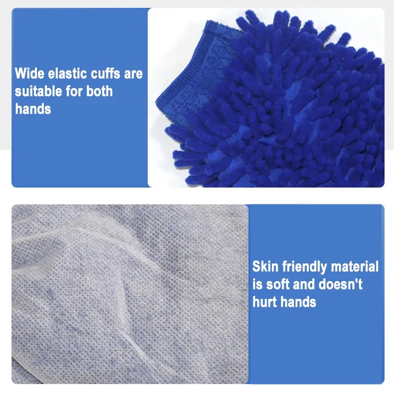 DHgate.com:Microfiber Car Cleaning Gloves, Double-Sided Duster Mittens ...