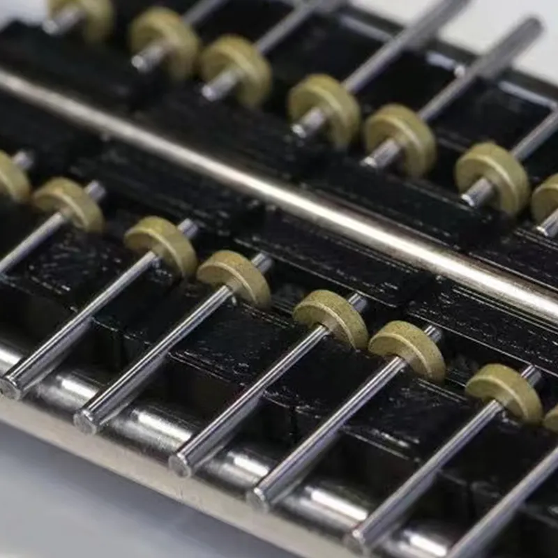 1/87 Ho Scale Train Track Test Stand With 8 Rollers 50cm Model Railroad ...