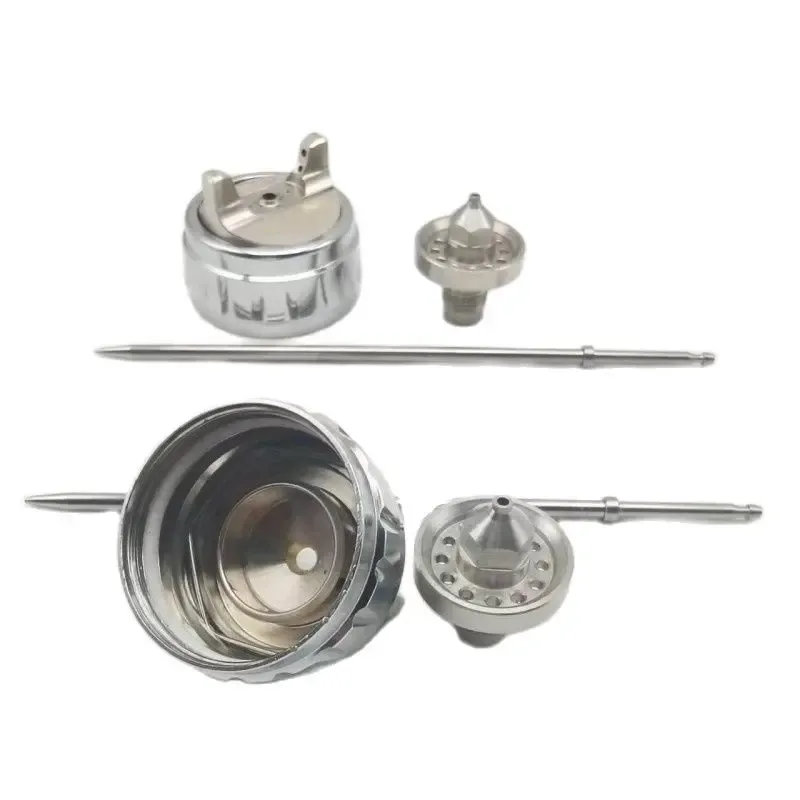 Spray Gun TE20 T110 Nozzle Kit with 1.3mm and 1.8mm Nozzles, Cap, and ...