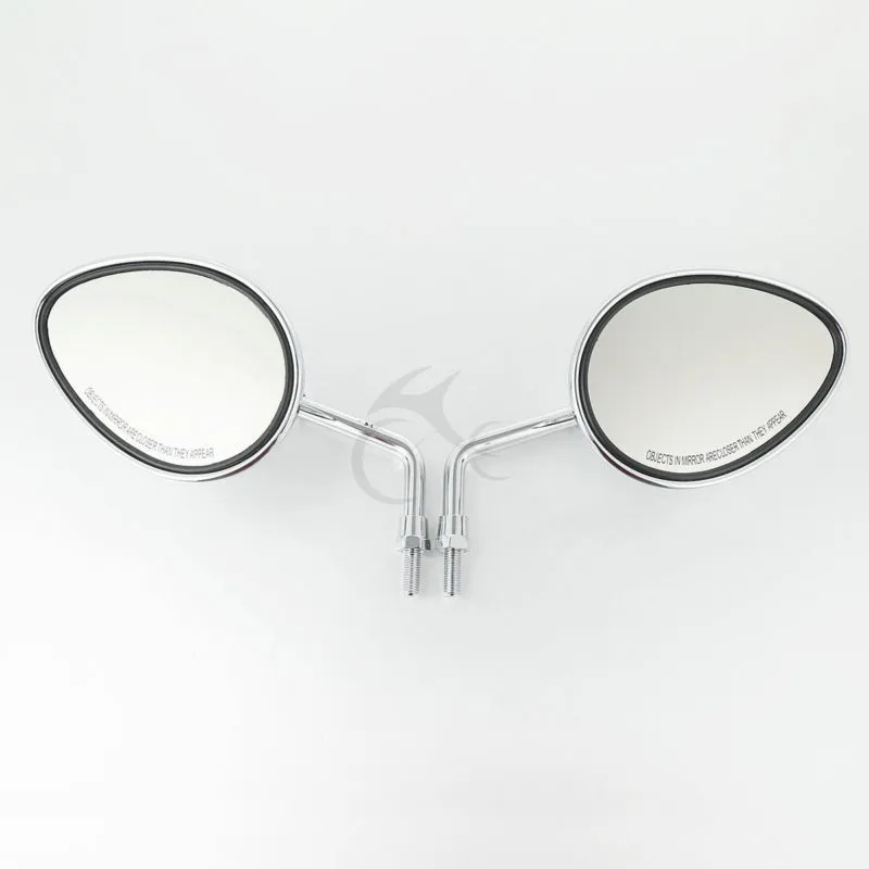 DHgate.com:10mm Motorcycle Rearview Mirrors, Black Aluminum Side ...