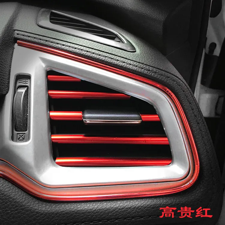 7.87 in 20cm Universal Car Air Conditioner Outlet Decorative U Shape ...