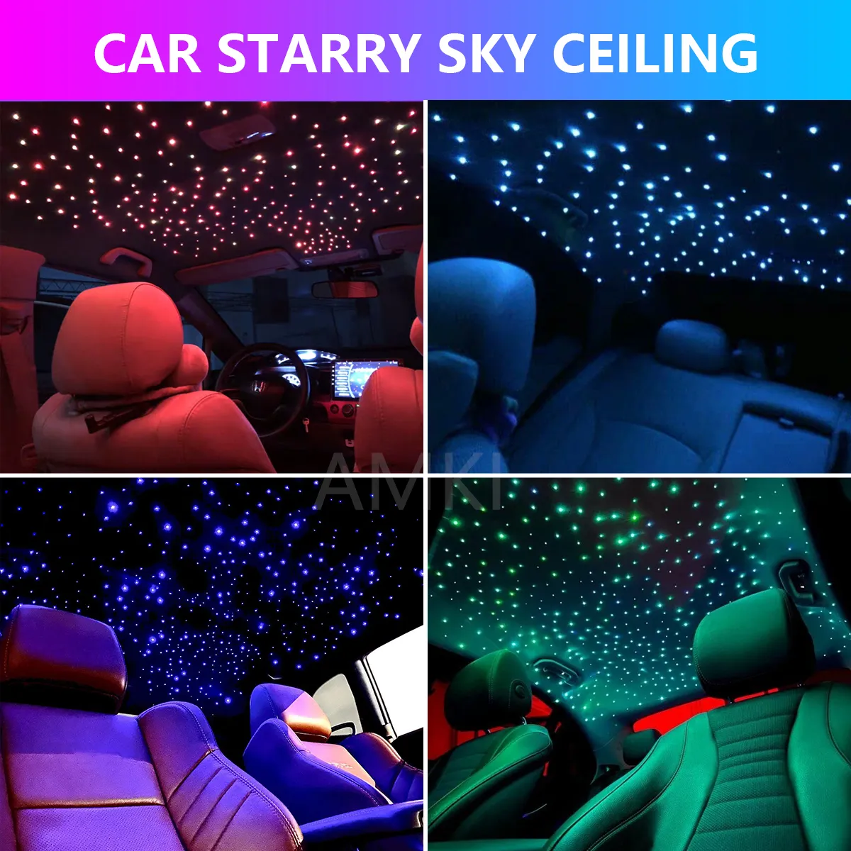 10W RGBW DC12V Twinkle Car Roof Star Light: Bluetooth APP Control ...