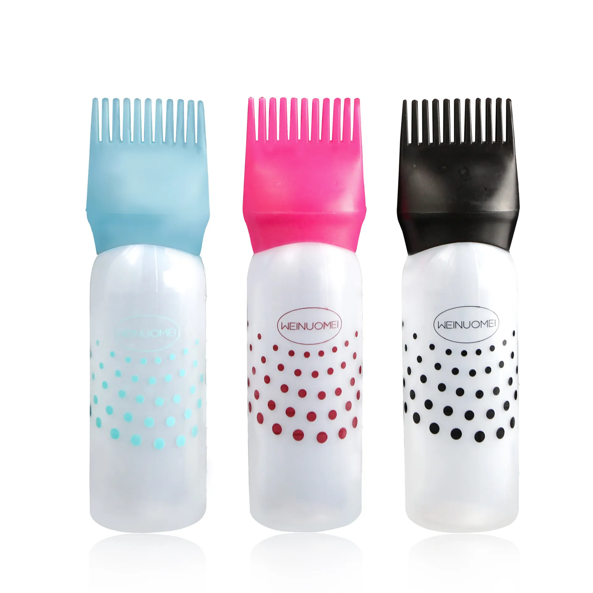 50oz Hair Dye Applicator Bottle with Durable Flexible Comb Brush for ...