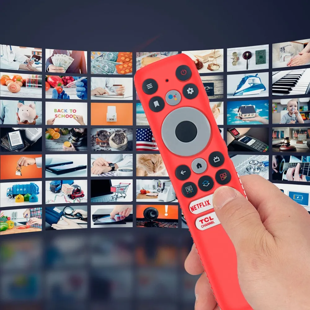 Silicone Protective Sleeve for TCL RC902N FMR1 TV Remote Control with ...