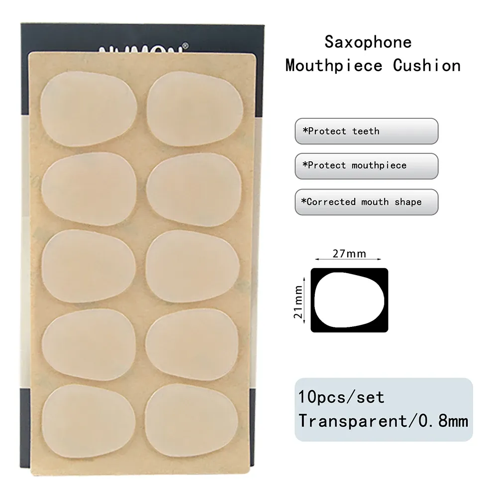 Saxophone Mouthpiece Pads Cushions 0.5mm 0.8mm for Treble Alto Tenor ...