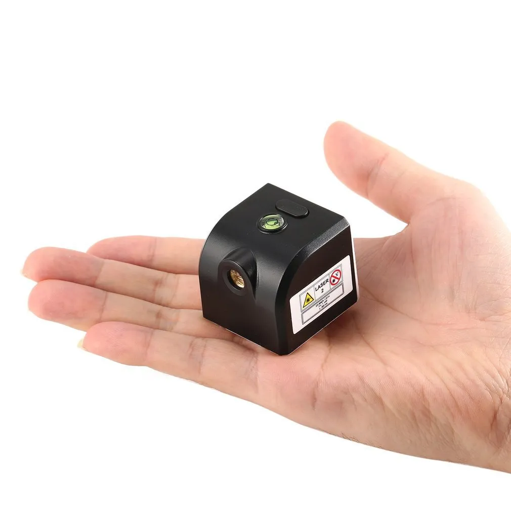 Mini Cross Red Laser Level Meter 650nm with LED Indicator and Magnet ...
