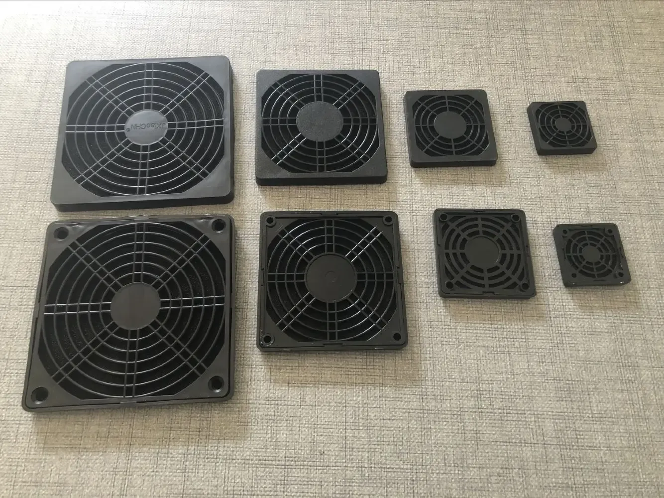 3-in-1 Plastic Fan Dust Filter Guard for 80mm, 90mm, and 120mm PC ...