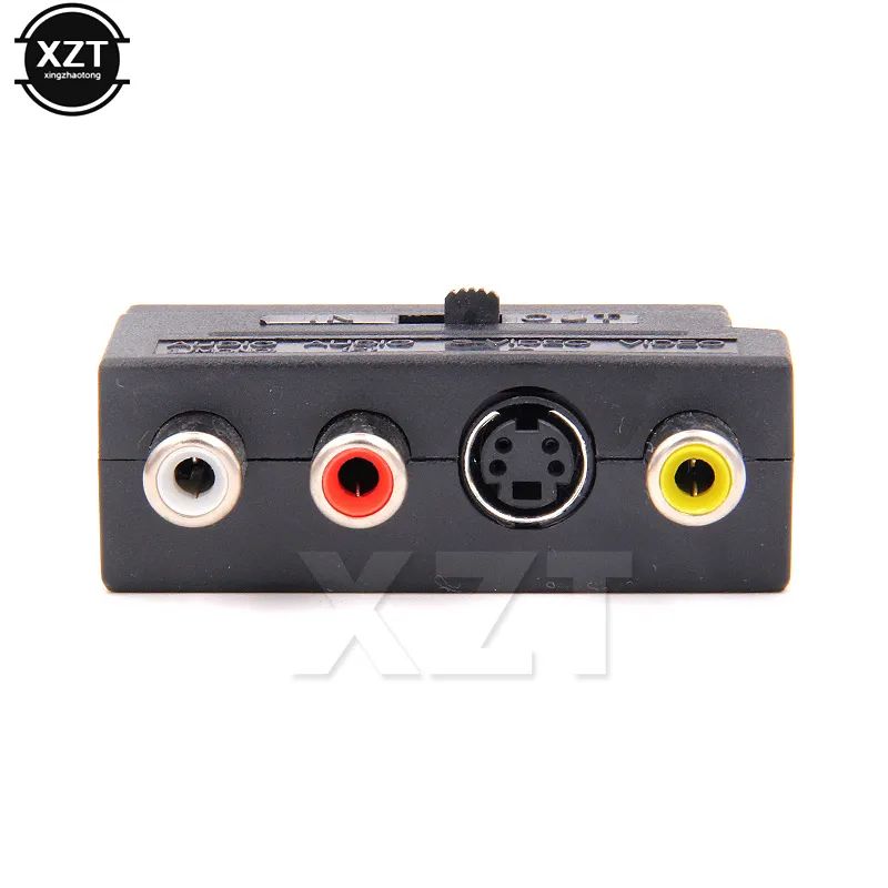 DHgate.com:3-in-1 AV Adapter RGB Scart Composite RCA SVHS S-Video Audio ...