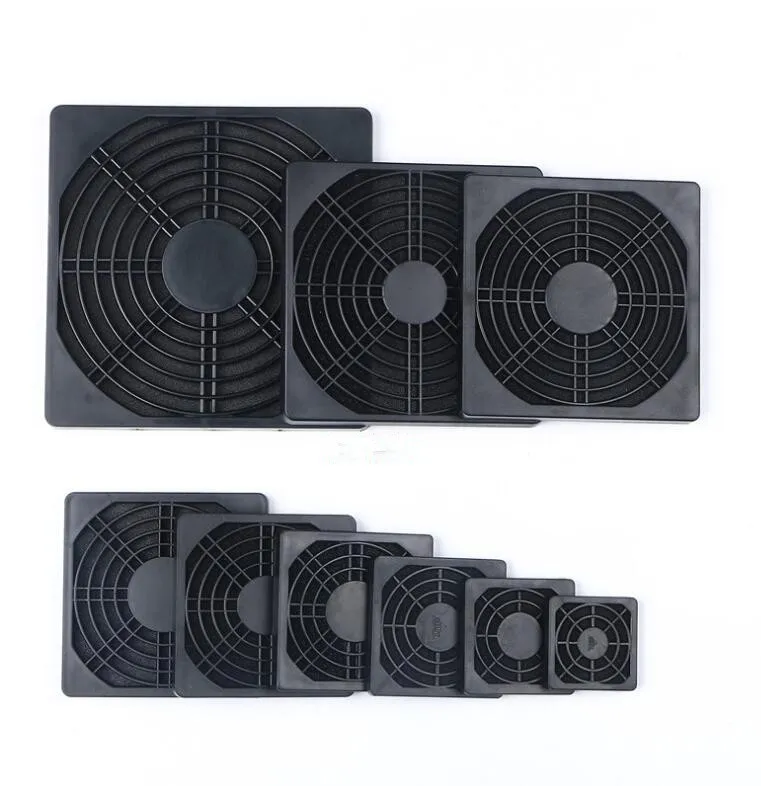 3-in-1 Plastic Fan Dust Filter Guard for 80mm, 90mm, and 120mm PC ...