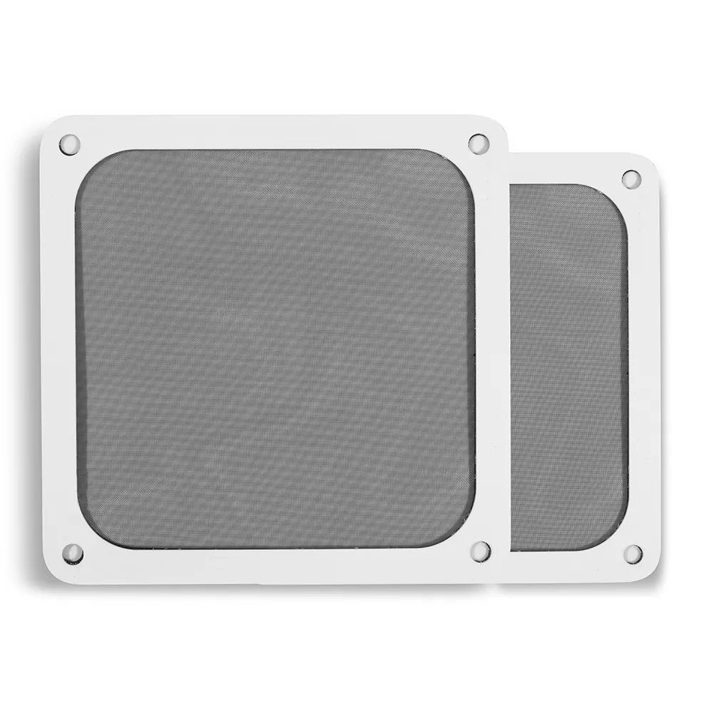 Magnetic Frame Black Mesh Dust Filter for 140x140mm PC Cooler Fan ...