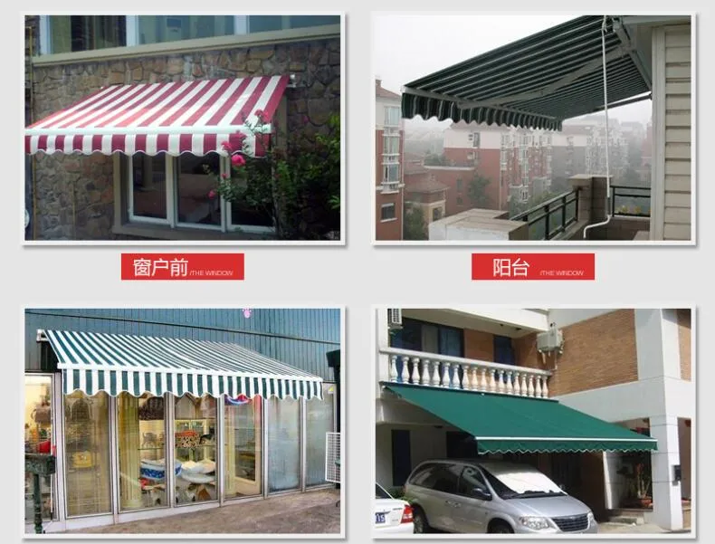 retractable wall canopy