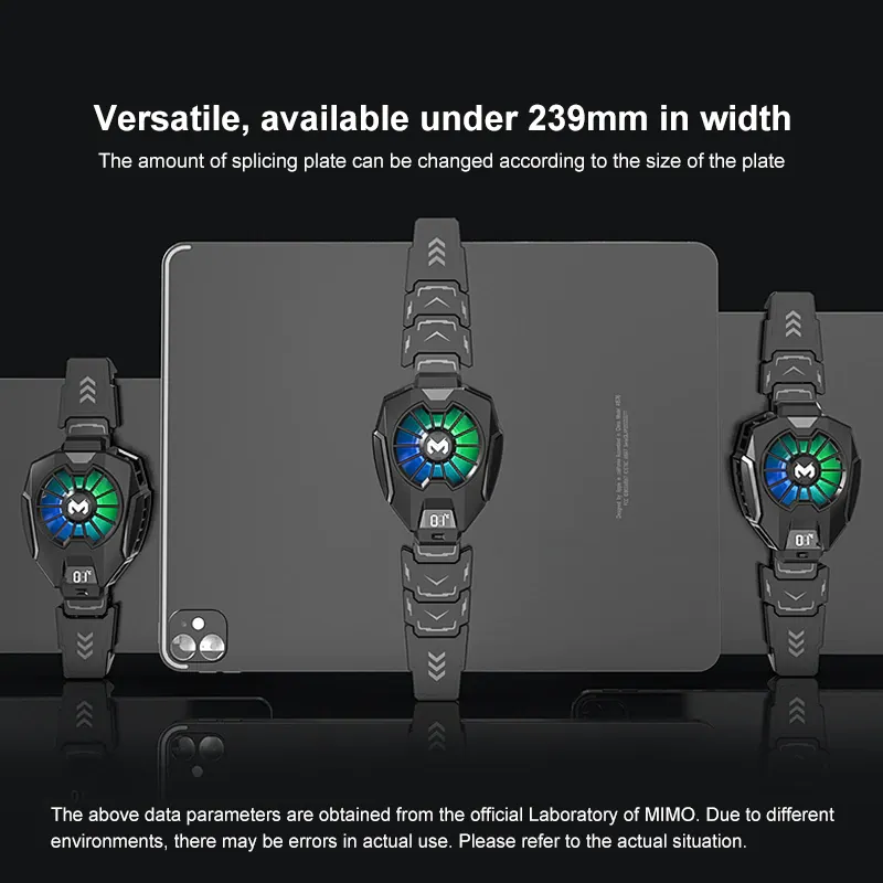 MEMO Phone Cooler Mobile Gaming Cooling Fan Radiator For IPhone Samsung ...