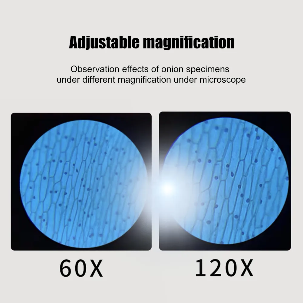 Handheld Microscope Kit Mini Pocket Microscope Battery Powered ...