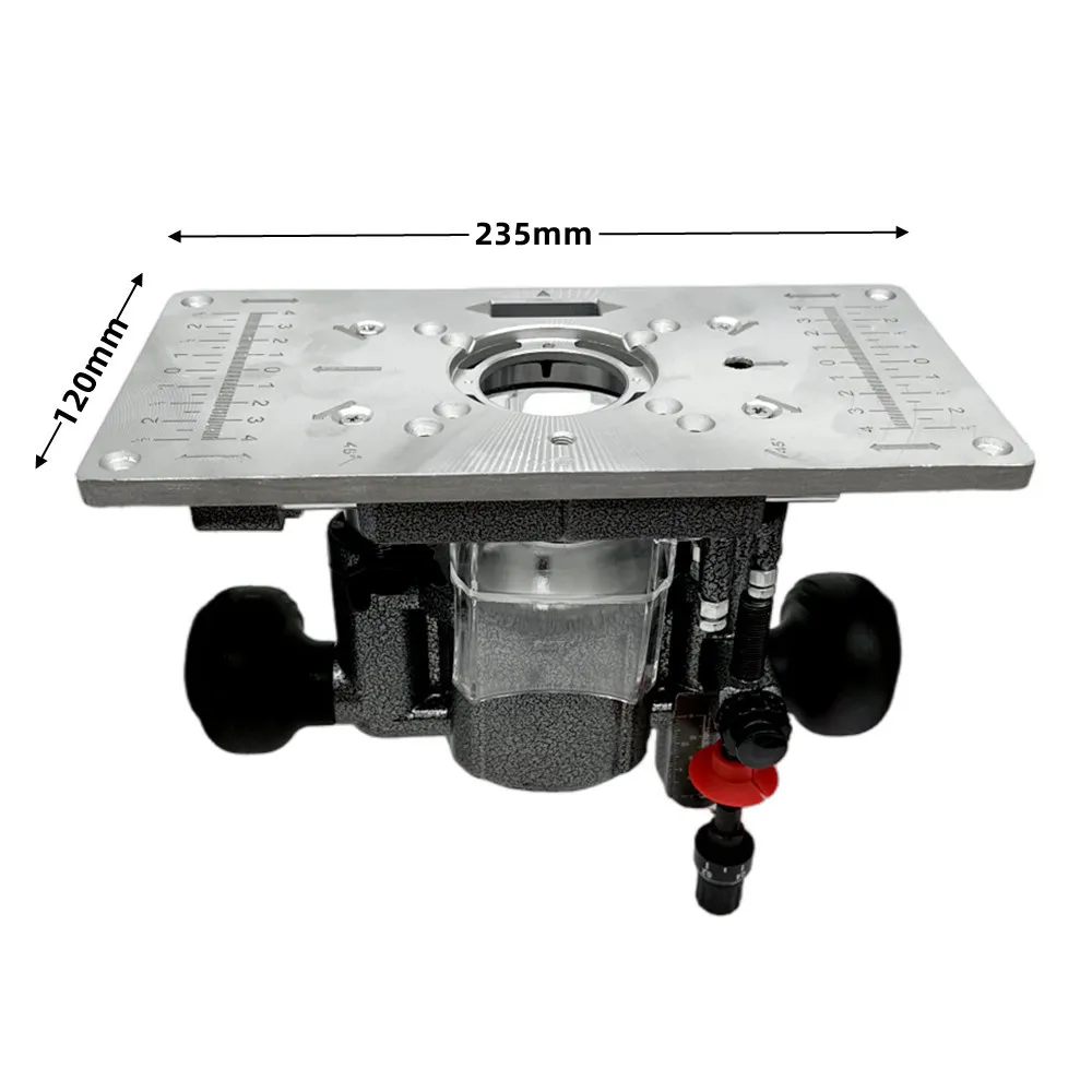 65mm Router Lift Kit With Aluminum Insert Plate And Table Base, Durable ...