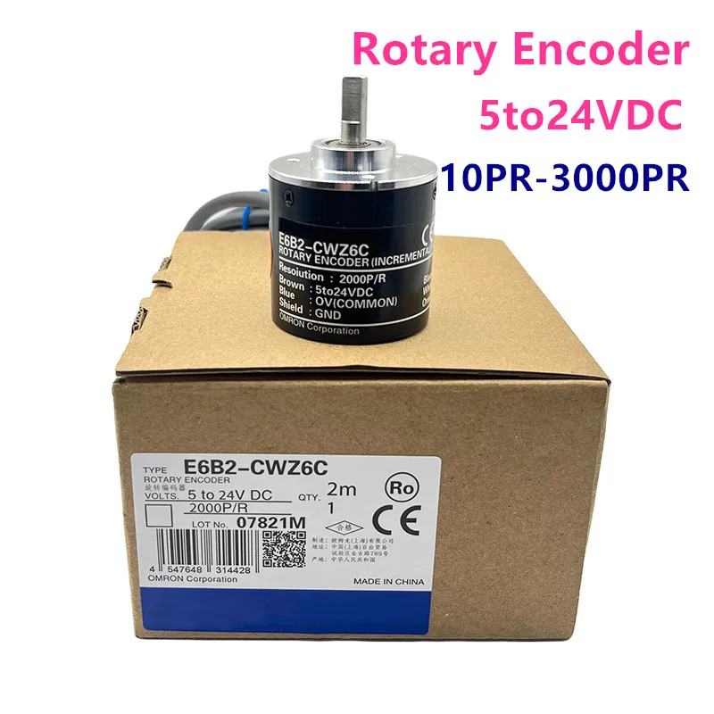 DHgate.com:Rotary Encoder E6B2-CWZ6C: 10-1024 PPR, 5-24VDC, Incremental ...