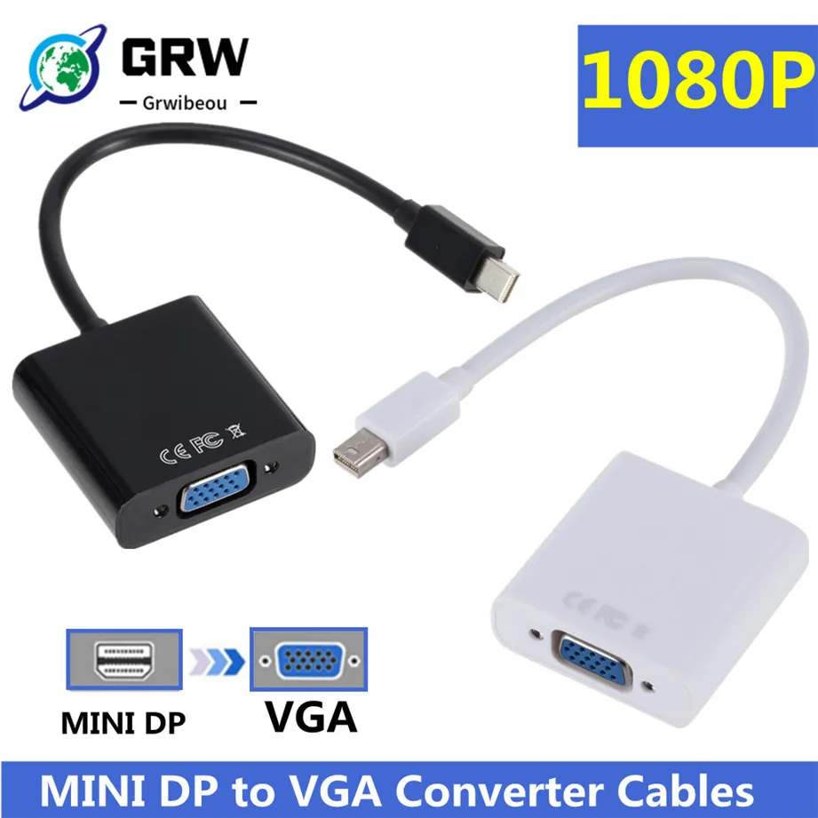 Apple Mini DisplayPort to VGA Adapter - Connect MacBook Air, iMac, Mac ...