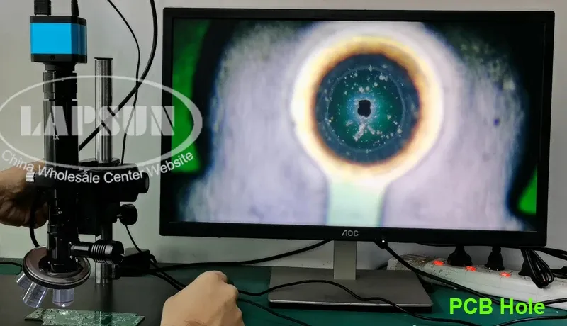 400x Microscope With Multi Objective Zoom Stereo Industry Microscope ...