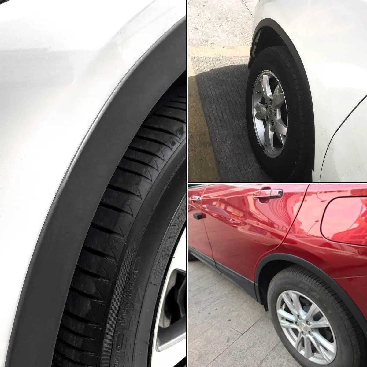 Universal Fender Flares vw polo alloy wheels Arches with Eyebrow and ...
