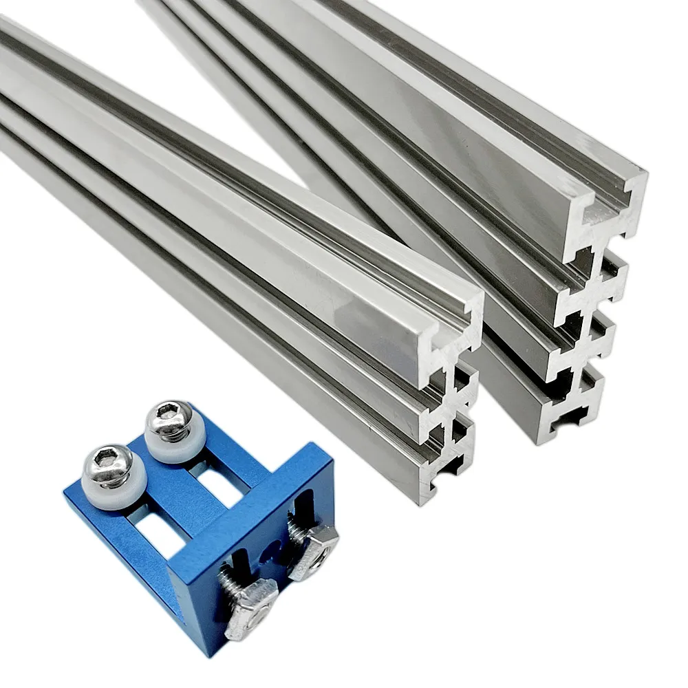 Aluminium Multi Track Profile Fence Woodworking Miter Track T Slot ...