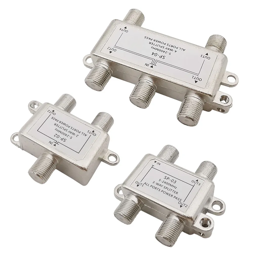 DHgate.com:Upgraded 2/3/4 Way Satellite Splitter, SP-02/03/04 TV ...