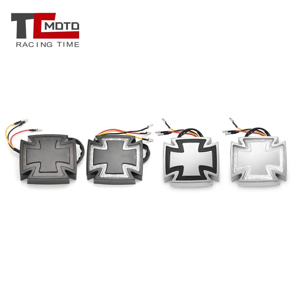 Bike Lamp Light - Universal Motorcycle License Plate Light with Maltese ...