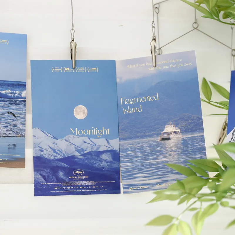 30-PackMountain Sea Scenery Postcards | INS Style Romantic English ...