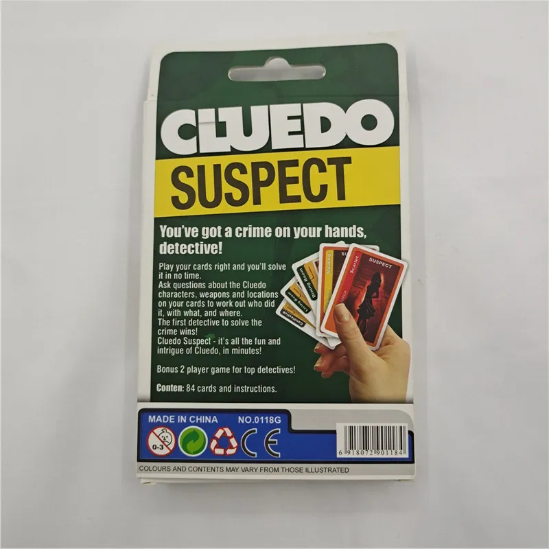 suspect cards