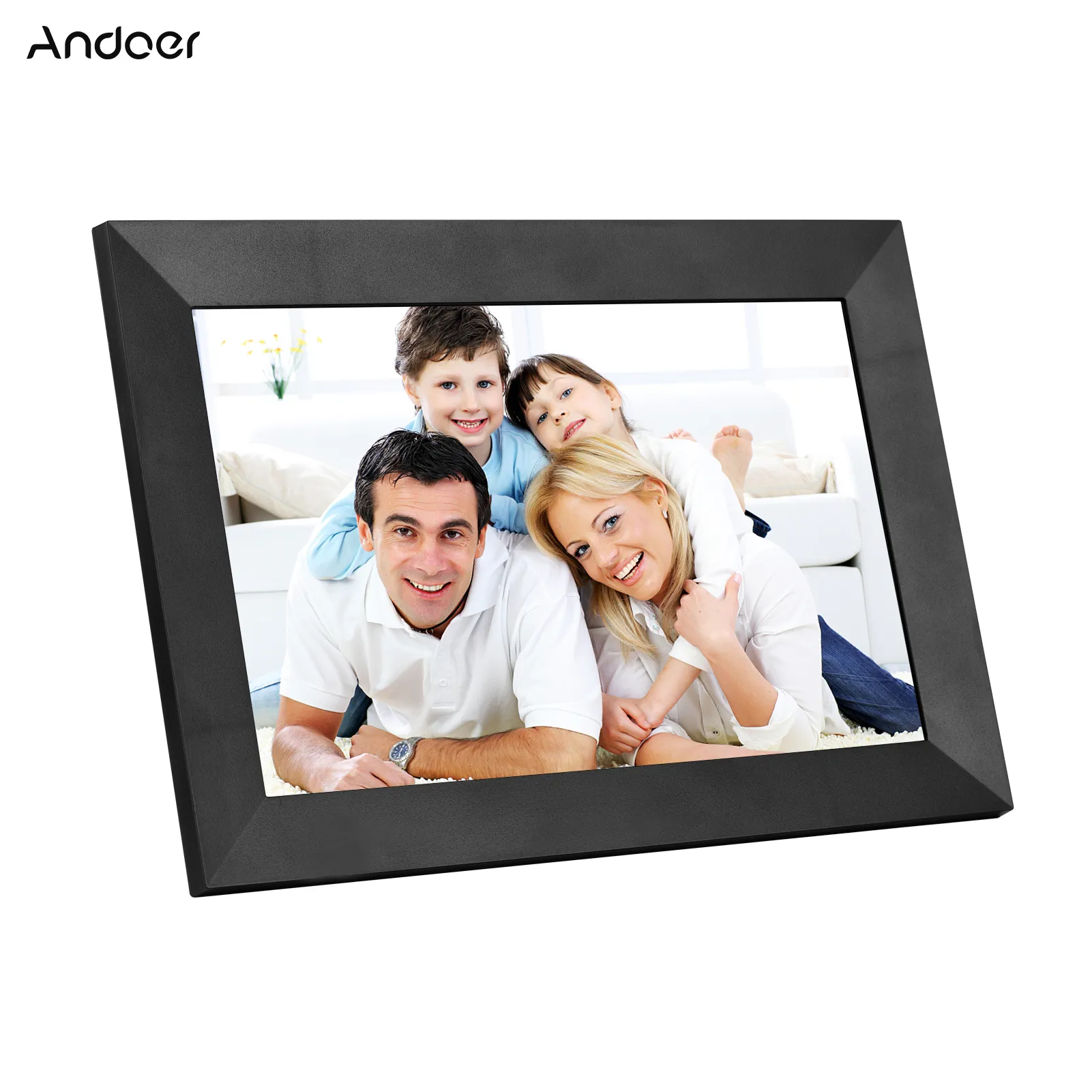 Andoer Digital Photo Frames 10.1 Inch WiFi Smart Touchscreen IPS HD ...