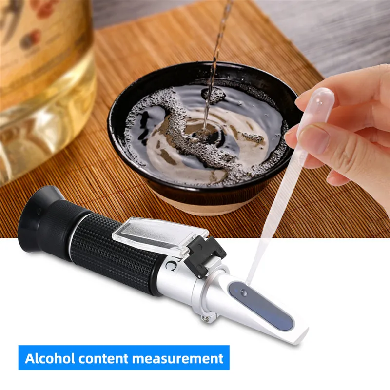 Portable Alcohol Content Meter 0 80% V/V, A Compact Beverage ...