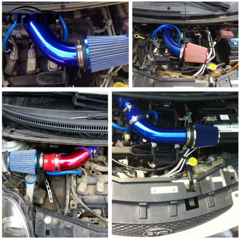 Universal Air Intake 3 Inch Aluminum Cold Air Intake Pipe, 76mm ...