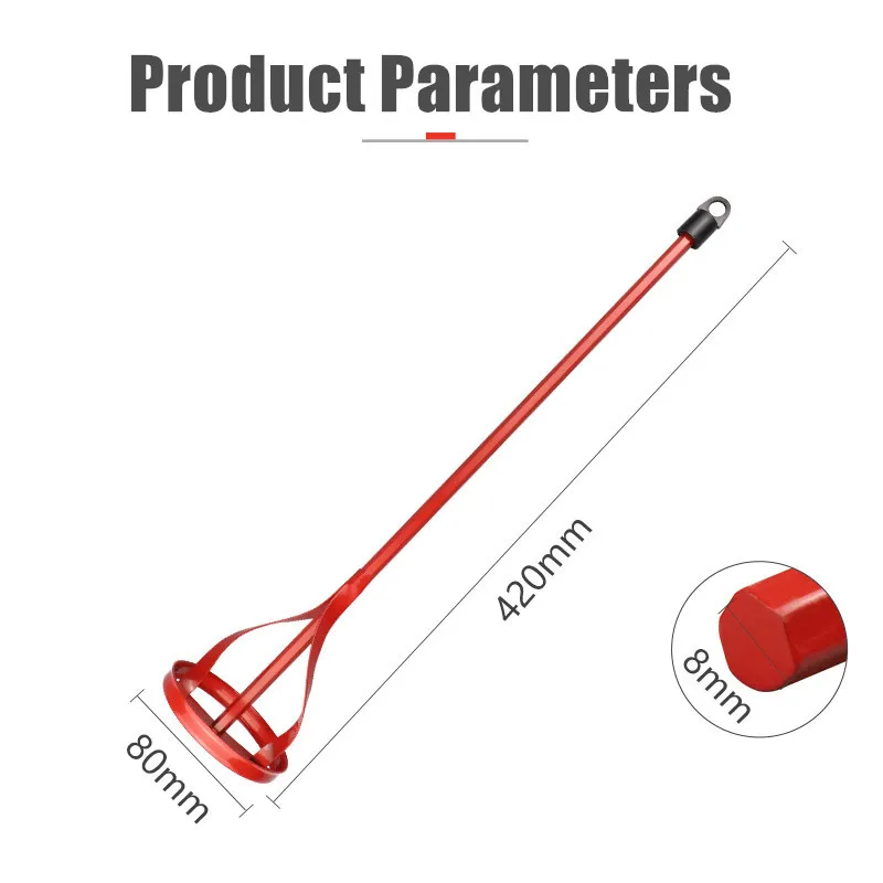 Electric Ash chemical stirring rod Plaster Attachment for Mixing ...