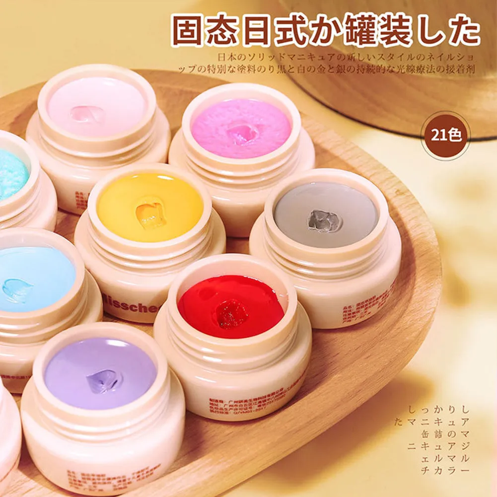 DHgate.com:Full Coverage Color Mud Gel Pure Gel Polish - DIY Creamy ...