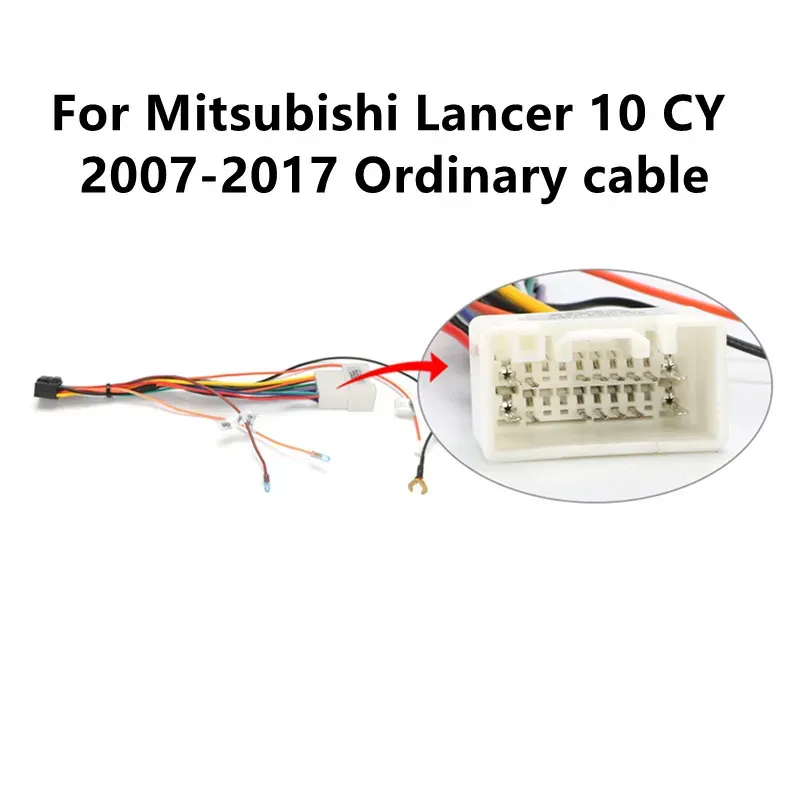 Mitsubishi Lancer 10 CY 2007 2017 Power Cord With CANBUS For 2007 2017 ...