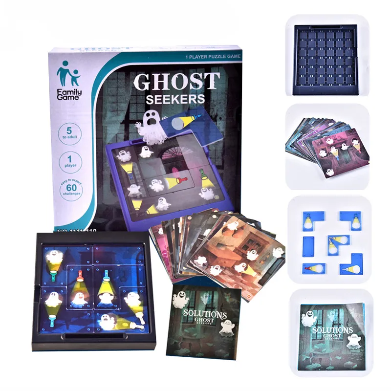Smart Hide N' Seek Puzzle: Hunt the Ghostly Figures - 60 IQ Challenges ...