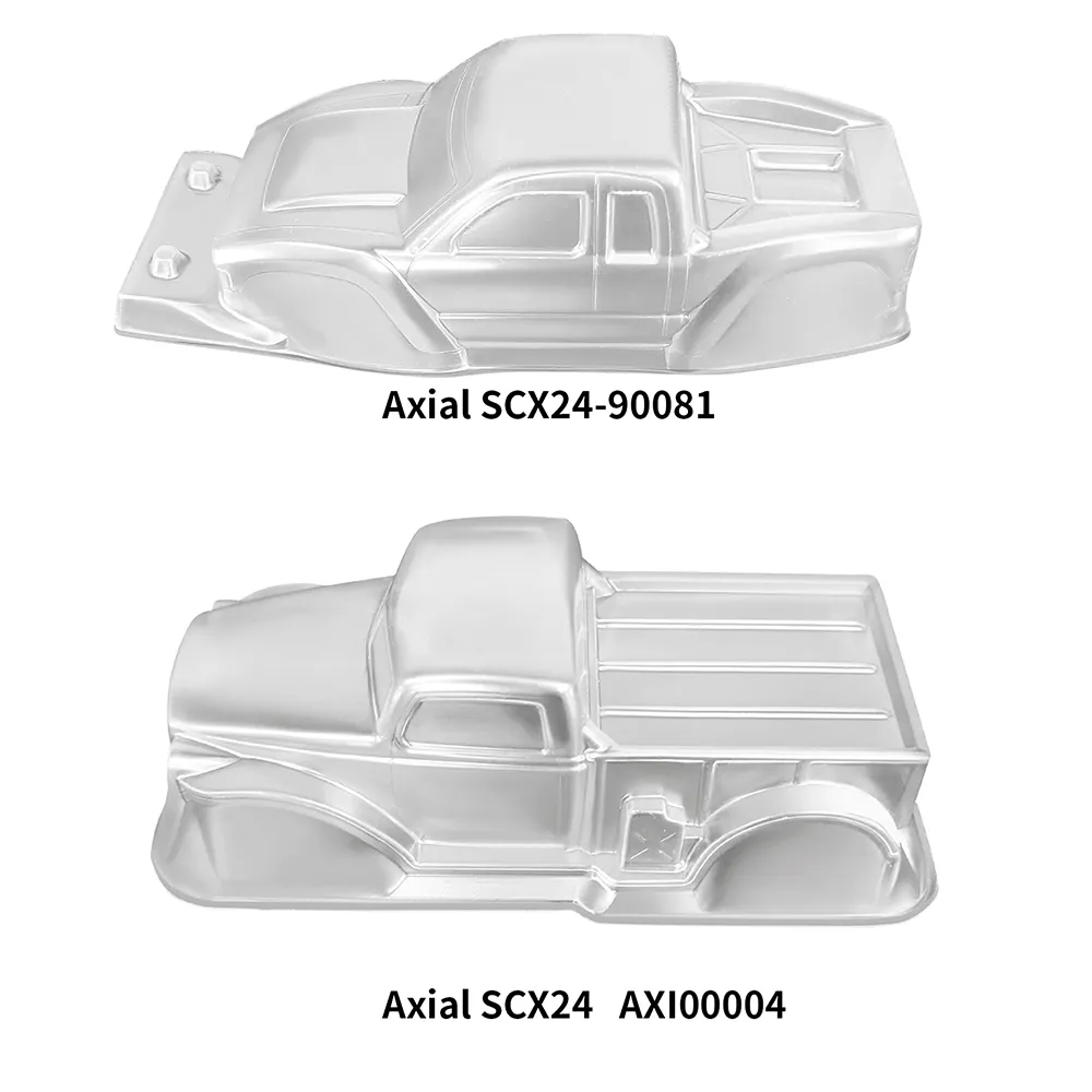 YEAHRUN Clear Car Body Shell for Axial SCX24 90081 Deadbolt AXI00004 1/ ...