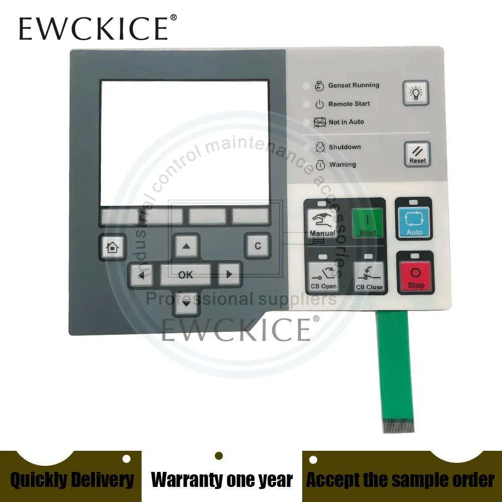 DHgate.com:HMI Membrane Switch Keypad | Black Industrial PLC HMI Panel ...