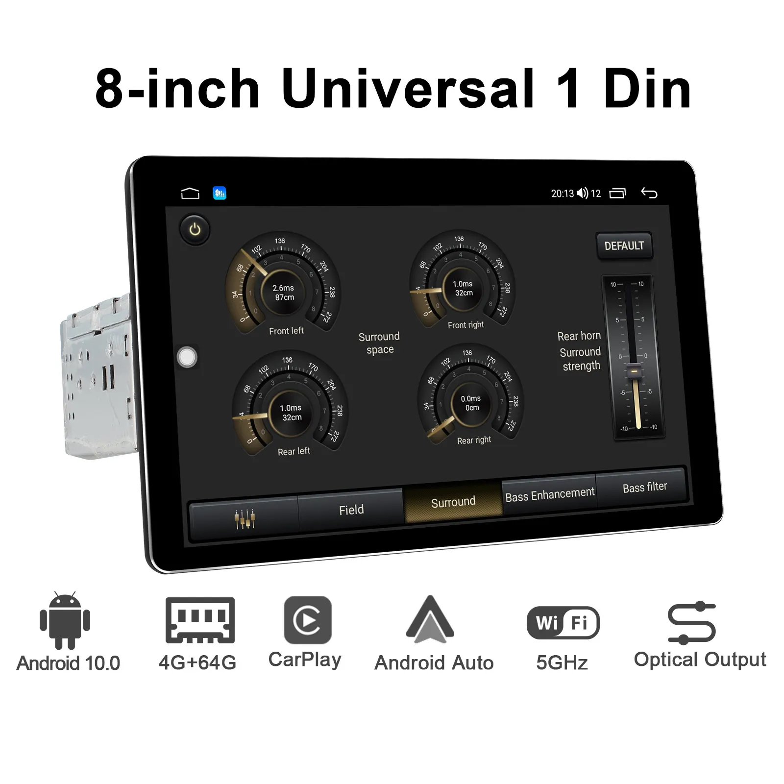 DHgate.com:JOYING 8 6G 128GB Android Car Stereo, Single Din Head Unit ...
