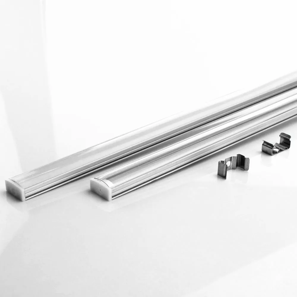 1m LED strip aluminum profile channel housing for 5050 5730 LED hard ...