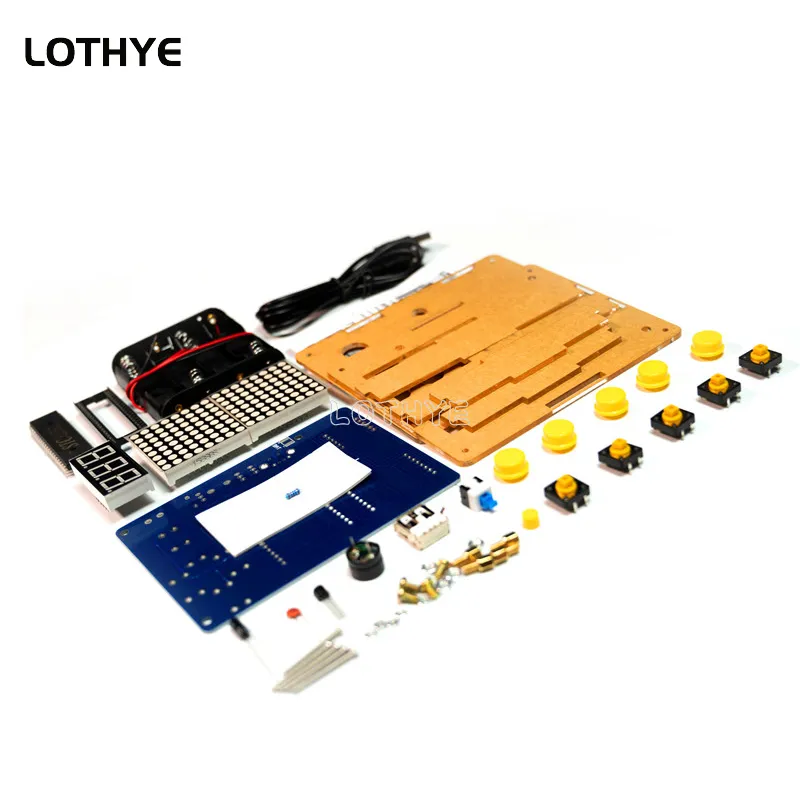 DHgate.com:DIY Electronic Kit Pixel Game Machine Kit, Microcontroller ...