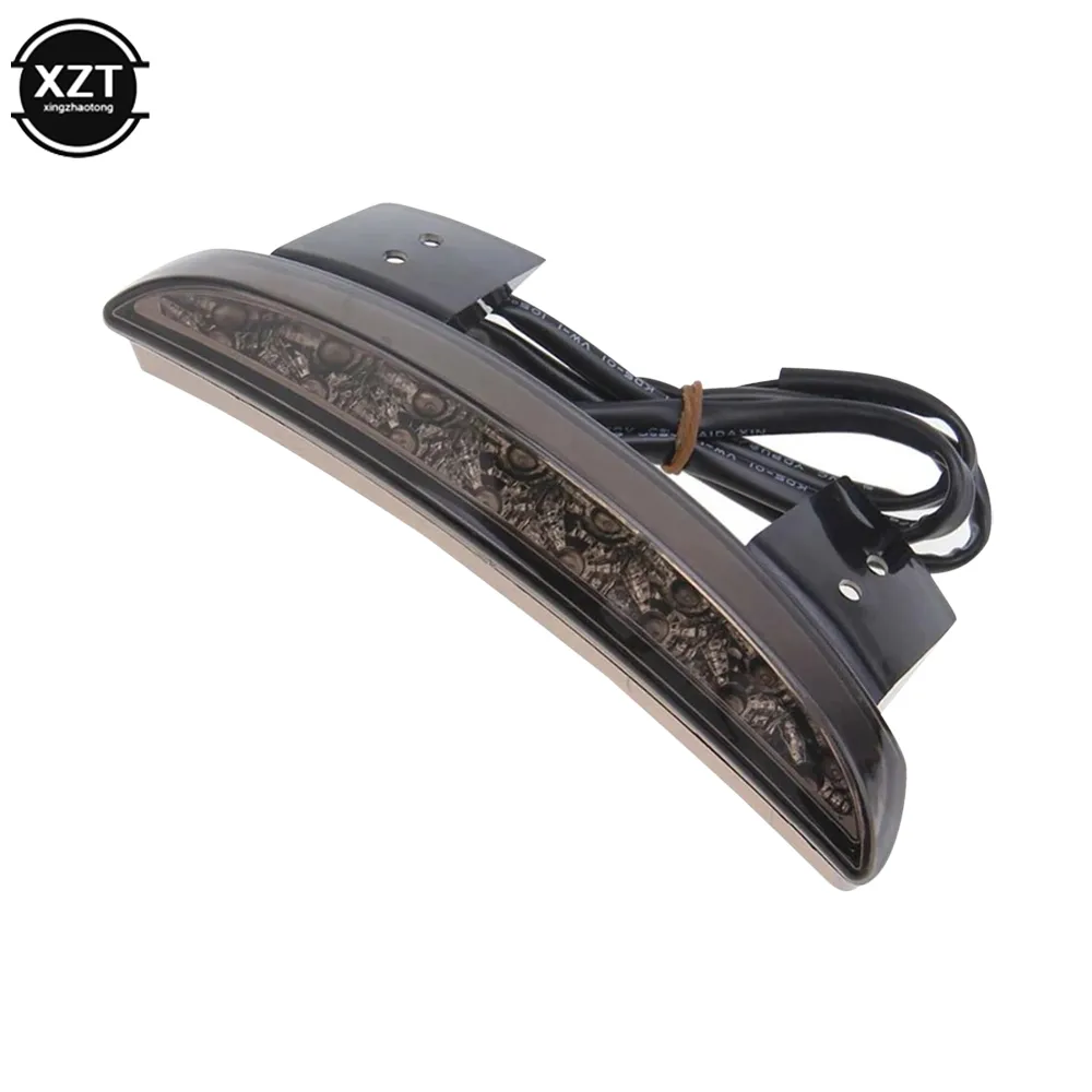 Universal Motorcycle Tail Light: 12V Rear Fender LED Brake Stop Lamp ...