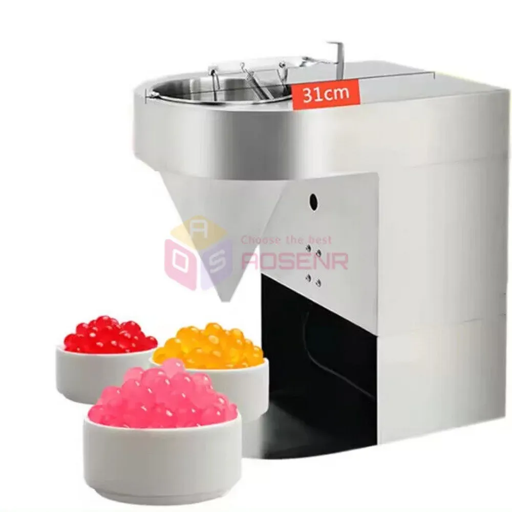 Electric Popping Boba Maker Kit for Smoothies, Bubble Milk Tea, and DIY ...