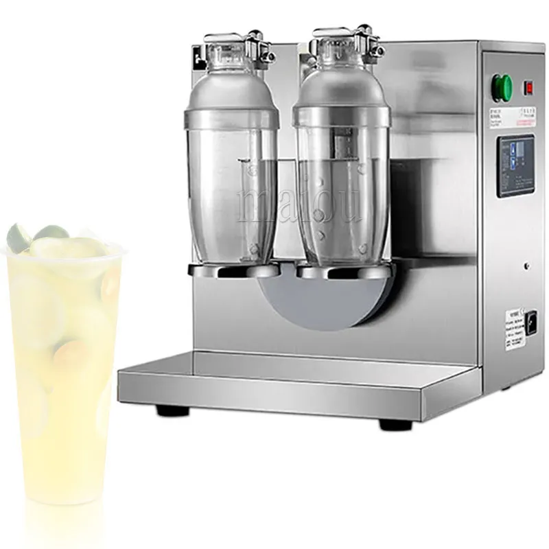 Bubble Boba Tea Shaker Machine Commercial Milk Tea Mixer Double Cup ...