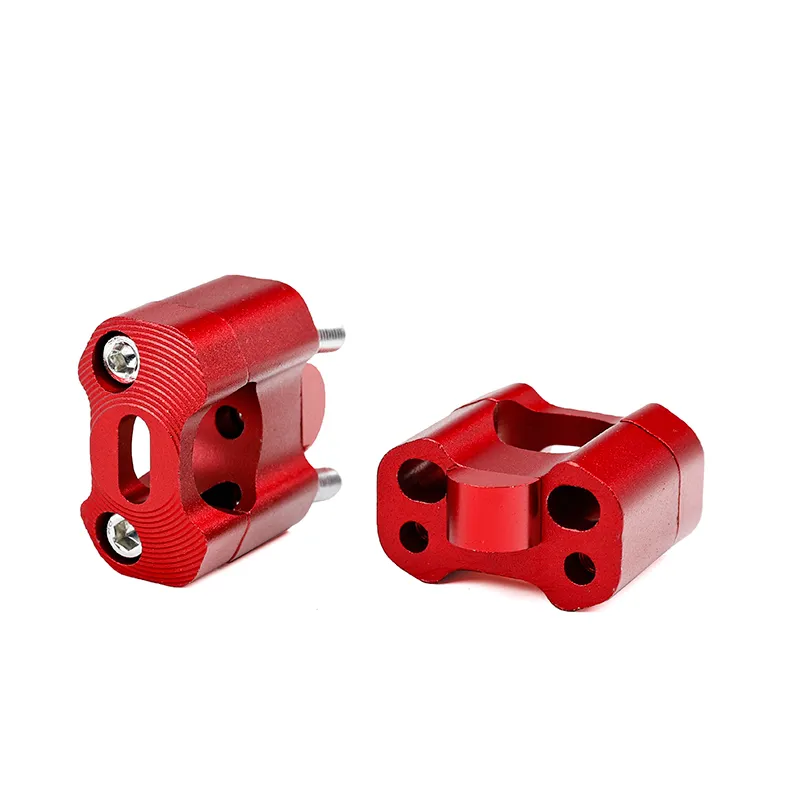 22-28mm Adjustable Aluminum Motocross CNC Handlebar Adapter Clamp for ...
