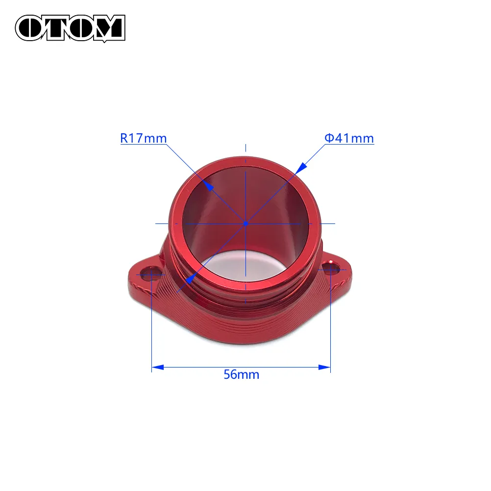 OTOM 34mm CNC Aluminum Motorcycle Intake Manifold Pipe Carburetor ...