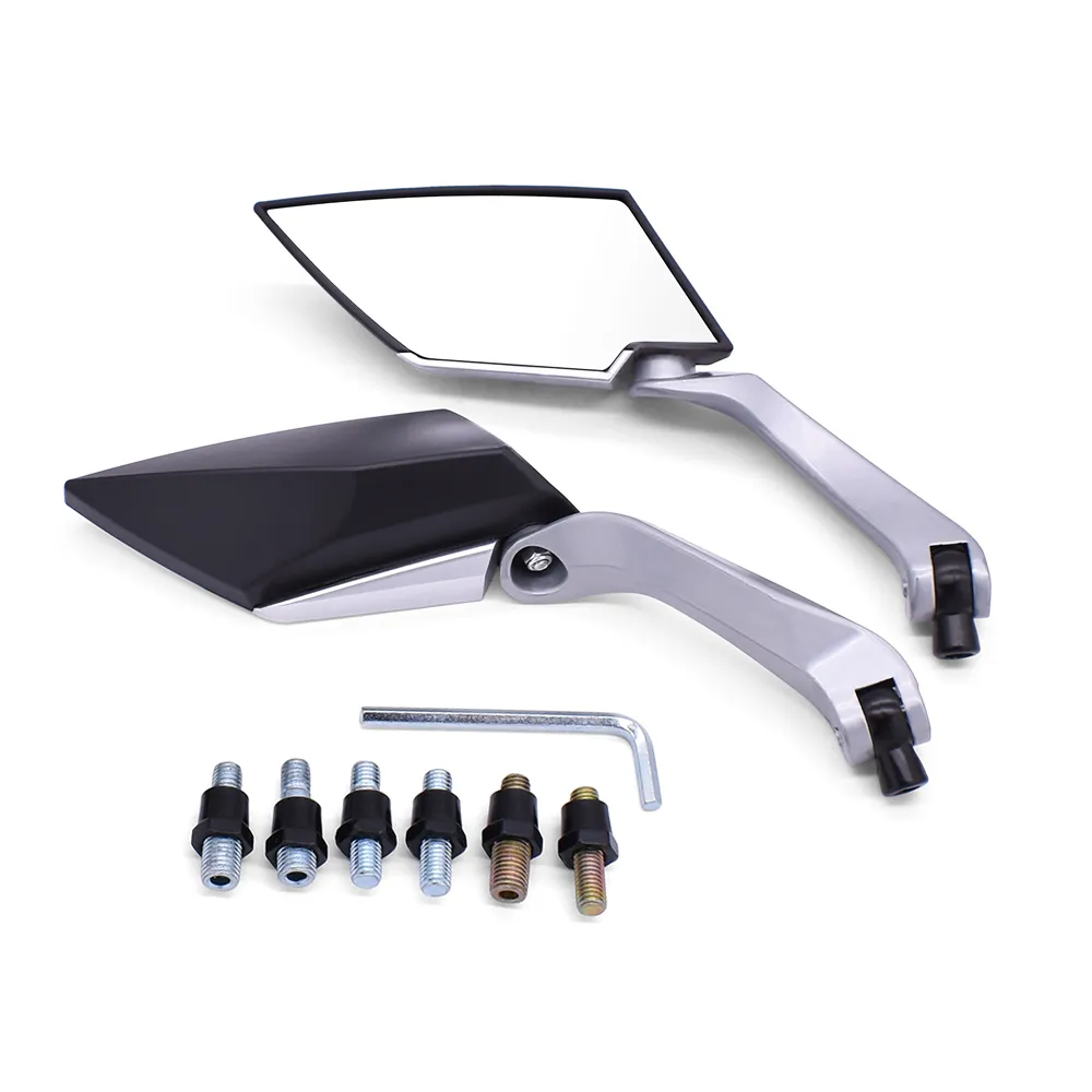 DHgate.com:Universal Motorcycle Aluminum Rear View Mirrors for Honda ...