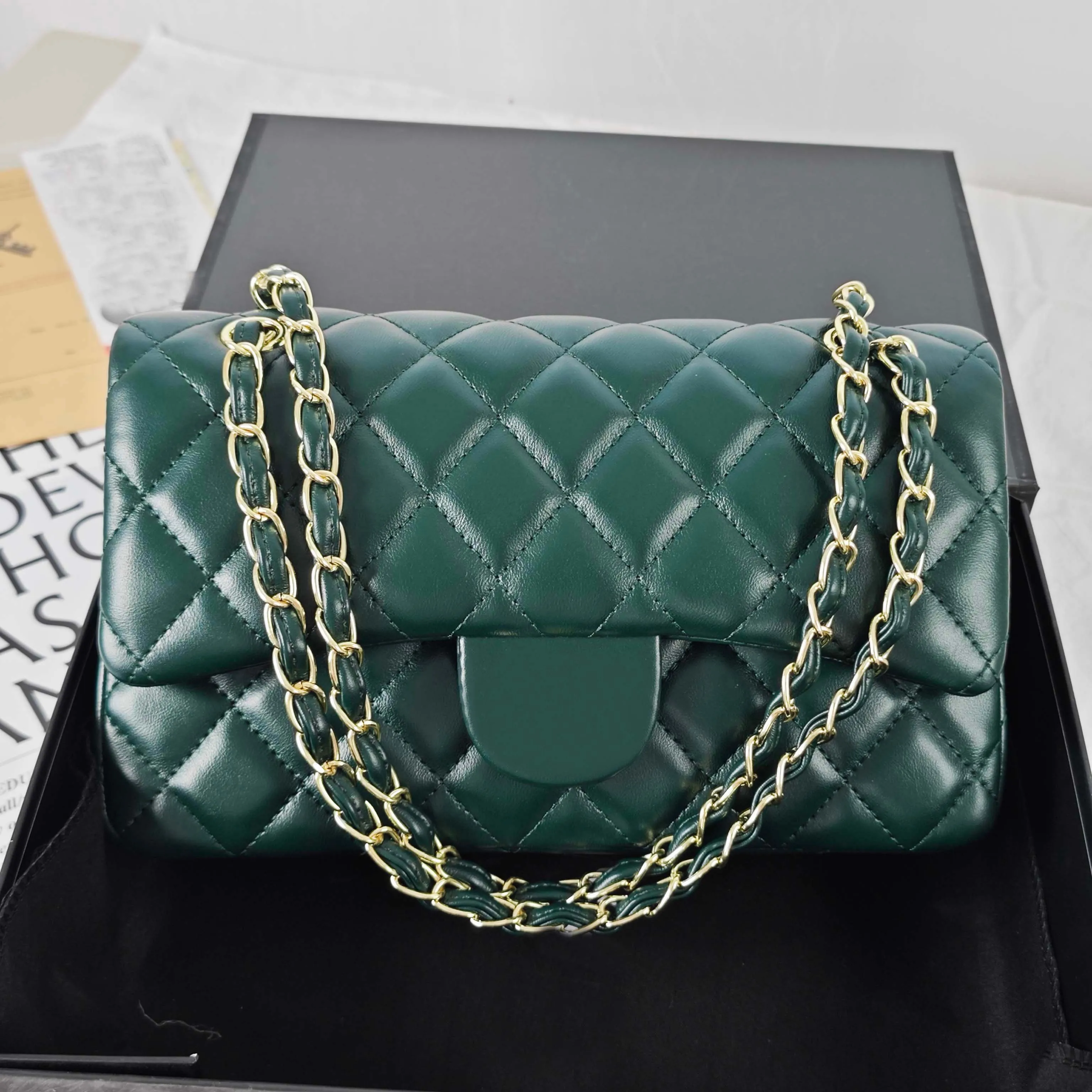 Luxury Designer Handbag With Shoulder Chain, Clutch, Flap, Tote, Wallet ...